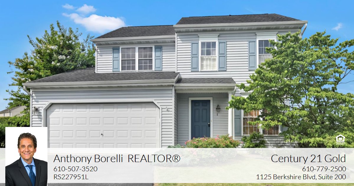 5 Musket Ln, Shillington, PA 19607